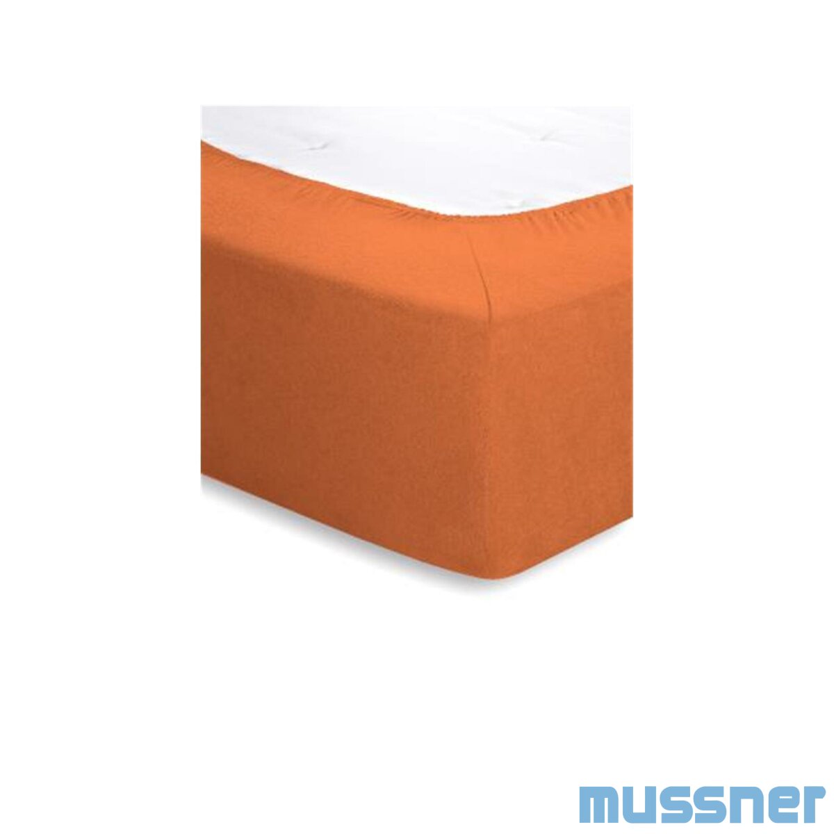 Terry Fitted Stretch Sheet Children 70/140 orange at Mussner Textile ...